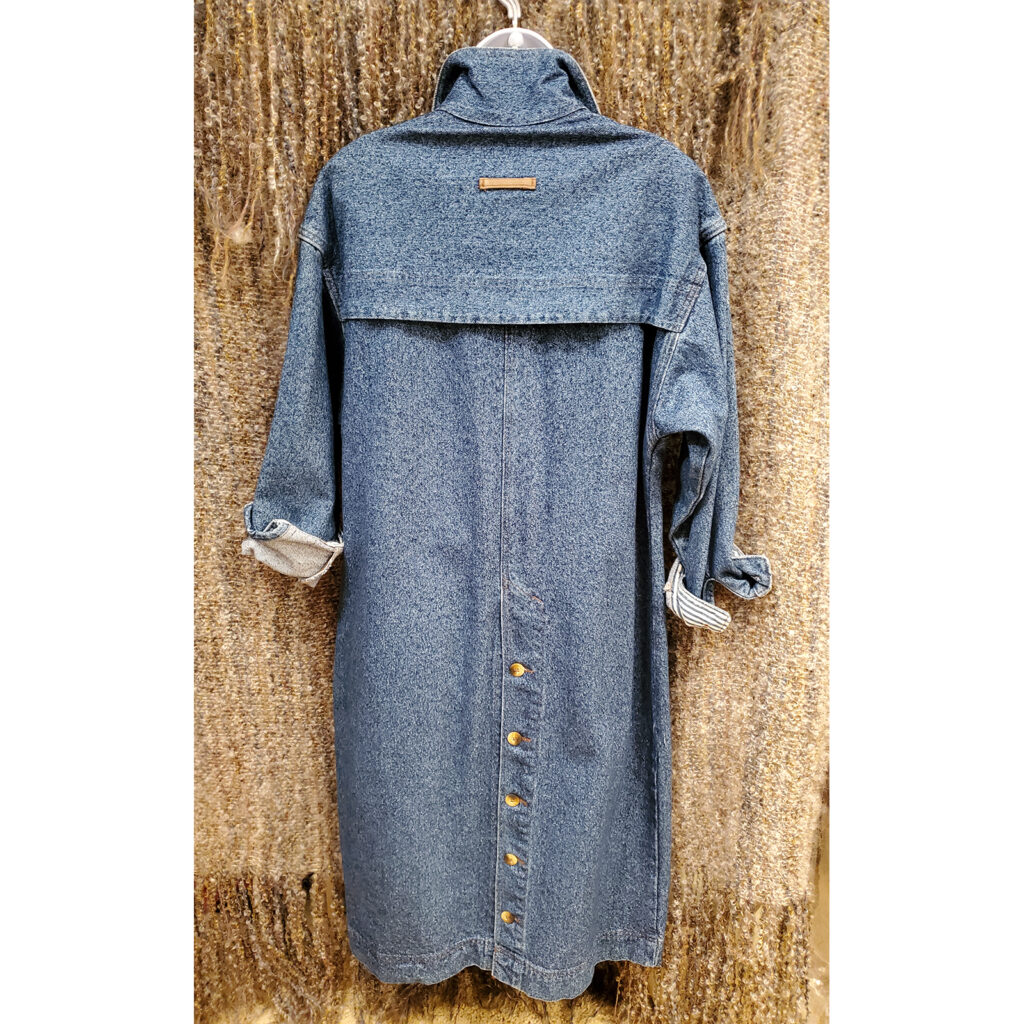 CALAMITY JEANS BLUE DENIM DUSTER