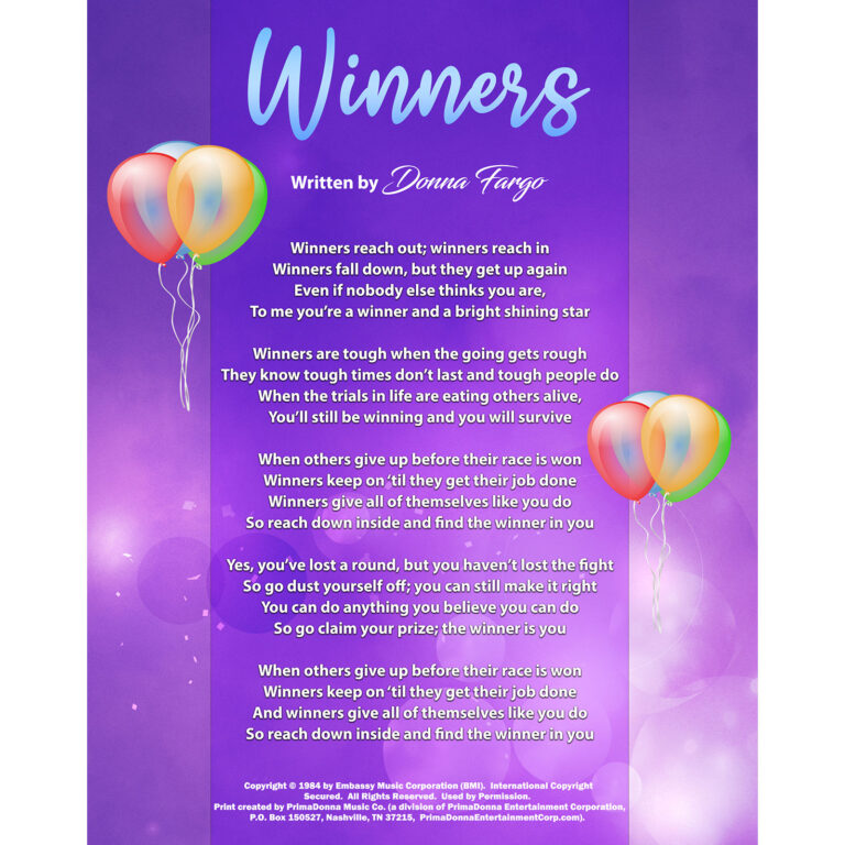  Winners Print 8 10 Or 11 14 NEW 